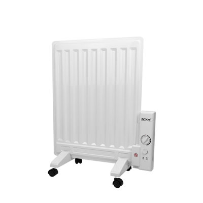 AMOS 400W Oil Filled Panel Radiator Heater | DIY at B&Q