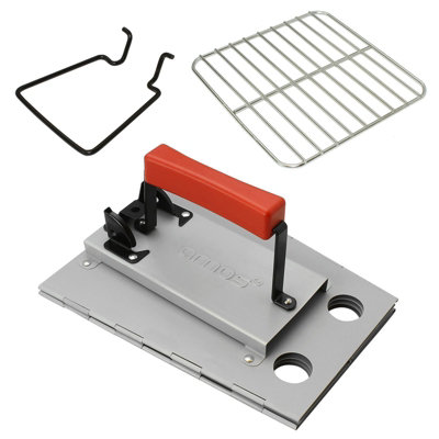 AMOS Collapsible Steel Charcoal Chimney Starter Barbecue Lightning Kit