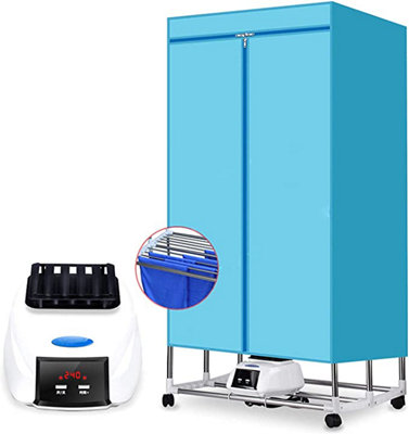 AMOS Eezy-Dry Electric Heated Clothes Dryer With Cover | DIY at B&Q