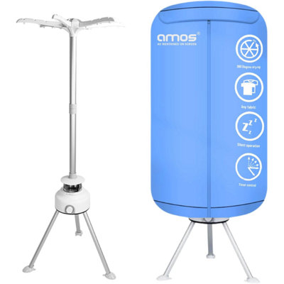 AMOS Eezy Dry Pod Heated Electric Clothes Dryer Indoor & Outdoor ...