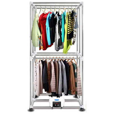 AMOS Eezy-Dry Pro Electric Heated Clothes Dryer With Cover | DIY at B&Q