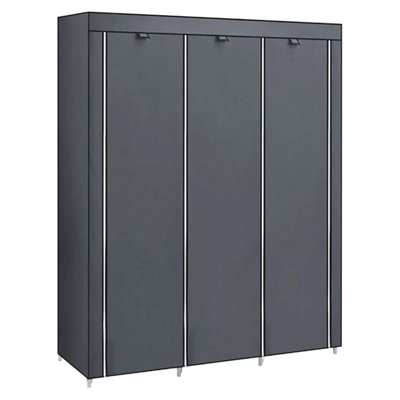 Canvas wardrobe with doors store