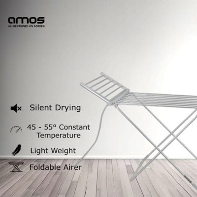 AMOS Heated Electric Clothes Airer