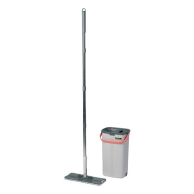 AMOS Mop and Bucket Set Dual-Function Wet/Dry Cleaning System 3 X ...