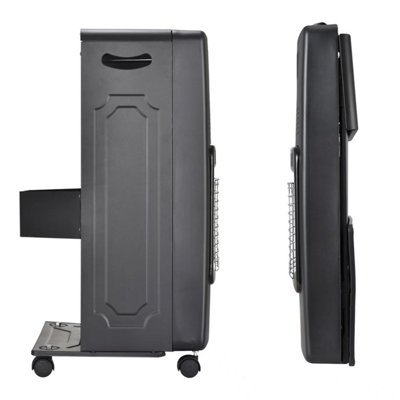 AMOS Portable Foldable Calor Gas Heater with Wheels