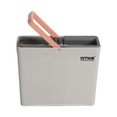 AMOS Sponge Mop and Bucket Set Self-Cleaning with 3X Super High ...