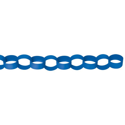 Amscan Graland Paper Chain Streamers Dark Blue (One Size)