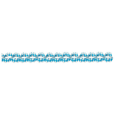 Amscan Paper Bavarian Garland Blue/White (One Size)