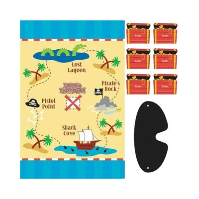 Amscan Pirate Party Game Multicoloured (One Size)