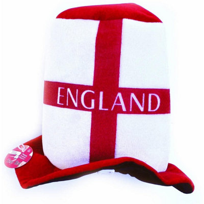 Amscan Pride Pion Felt Top Hat Red/White (One Size)