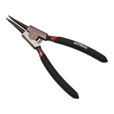 Amtech 150mm (6") Circlip plier - external straight -W6000 | DIY at B&Q