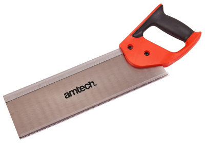 Amtech Black & Red 12'' Tenon Hand Saw