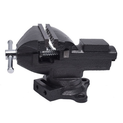 Amtech D3430 85mm (3.3") Swivel vice with quick release jaw and anvil