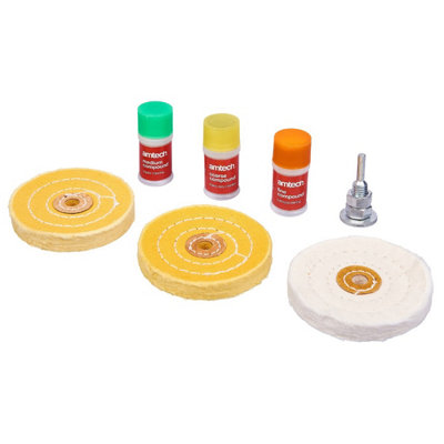 AMTECH E2610 3 PIECE METAL POLISHING SET