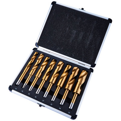 AMTECH F1280 8 PIECE 13MM HSS BLACKSMITH DRILL BIT SET