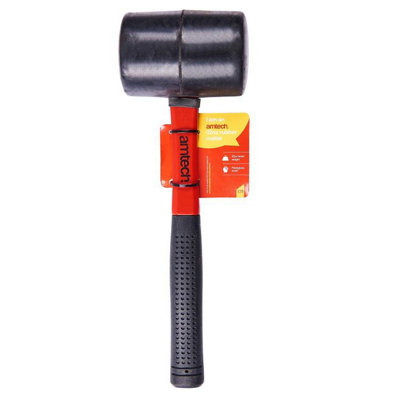 Amtech Fibre Shafted Rubber Mallet 32oz One Colour (One Size)