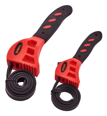 Amtech S0875 2 Piece strap wrench set