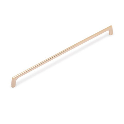 ANAIS KITCHEN CABINETS D HANDLE, 320MM CENTRES, CHAMPAGNE GOLD, PACK OF 2
