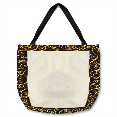 Ancient Egyptian Border Tote bat Designer Style