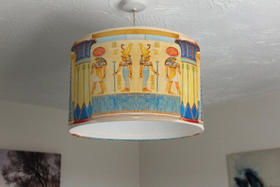ANCIENT EGYPTIAN WRITING (CEILING & LAMP SHADE) / 25CM X 22CM / CEILING ...