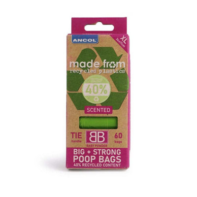 Ancol Made From Scented Poop Bag 4 x refill packs | DIY at B&Q
