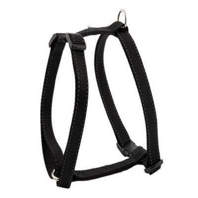 ANCOL PADDED HARNESS BLACK, SIZE SMALL