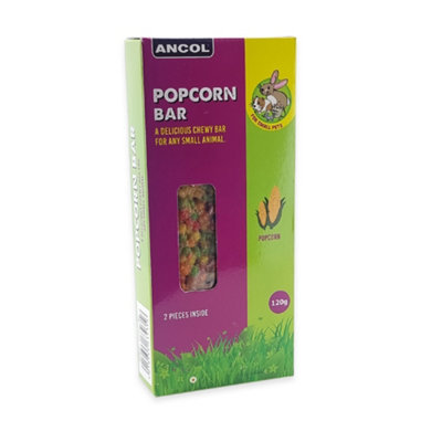 Ancol Popcorn Bar for Small Animals Hamster Guinea Pig Gnawing Nibbling ...