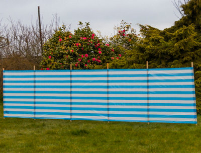 Andes Beach Windbreak - 6 POLES SMALL | DIY at B&Q