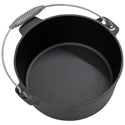 Andes Cast Iron Camping Dutch Oven