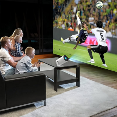 Android 11 F100 Mini Smart Projector Auto Horizontal Correction180 ...