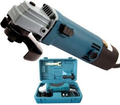 Angle Grinder 600Watt And Blowcase Set 115Mm Diy Tool Kit Dics Power 4. ...