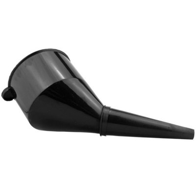 Angled Car Fuel Funnel with Built-In Filter Strong Plastic Diesel Oil ...