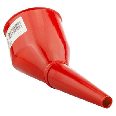 Angled Car Fuel Funnel with Built-In Filter Strong Plastic Diesel Oil ...