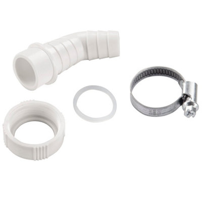 Angular Waste Pipe Connection for Washing Machines & Dishwashers ...