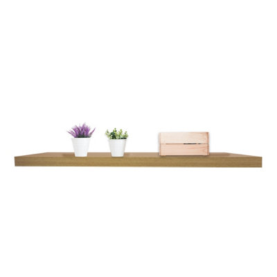 Anika Oak Effect 120cm Floating Shelf