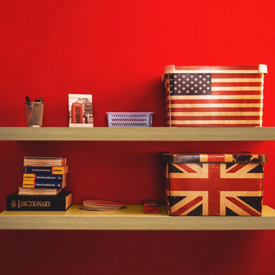 Anika Oak Effect 120cm Floating Shelf