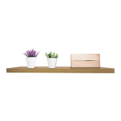 Anika Oak Effect 80cm Floating Shelf