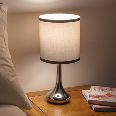 Anika Sarav Table Lamp in Chrome