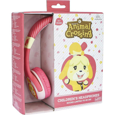 Animal Crossing Isabelle Adjustable Kids Wired Headphones