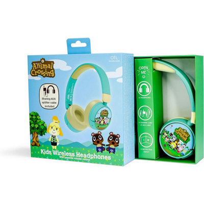 Animal Crossing Kids Wireless Bluetooth Headphones
