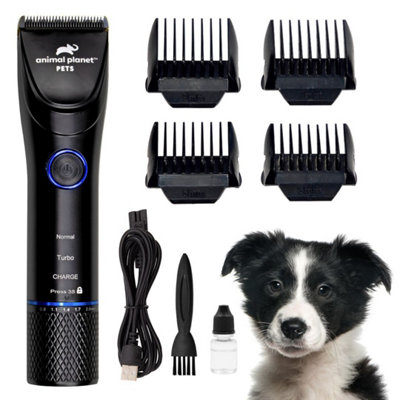 Animal Planet 59549 Two Speed Cordless Pet Grooming Clippers and Accessories Set | DIY at B&Q