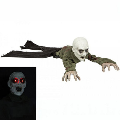 Animated Crawling Zombie with Light & Sound Halloween