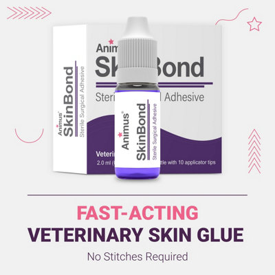 Animus SkinBond Veterinary Surgical Glue Fast-Setting No-Sting ...