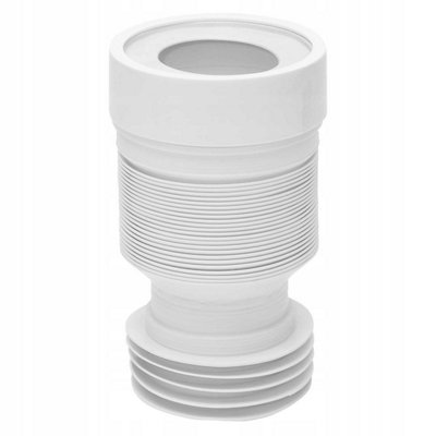 Aniplast 230-500mm Toilet WC Flexible Toilet Waste Pipe Connector ...