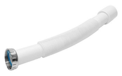 Aniplast 5/4 Inch x 32/40mm Flexible Drain Waste Trap with Chromed Nut ...