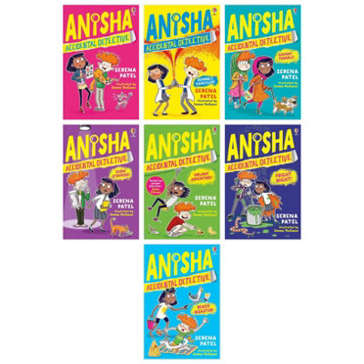 Anisha, Accidental Detective Series 7 Books Collection Set By Serena ...