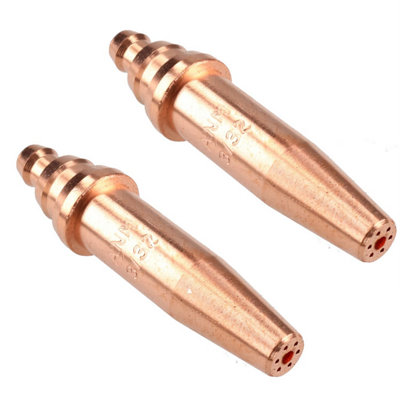 ANM Oxygen Acetylene Gas Cutting Nozzle Tip Standard 3/32" 90 - 150mm 2pk