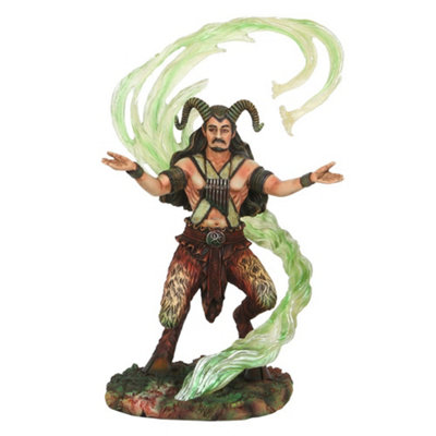Anne Stokes Earth Elemental Wizard Collectable Figurine Multicoloured ...