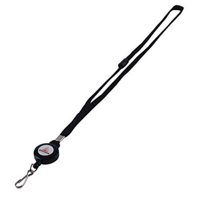 Announce Textile Lanyard with Badge Reel (10 Pack)