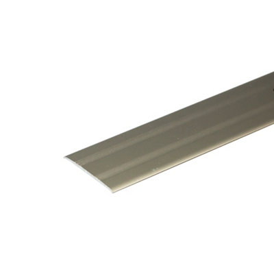 Anodised aluminium door floor bar edge trim threshold profile 930mm x ...
